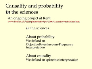 Interpreting Causality | PPT