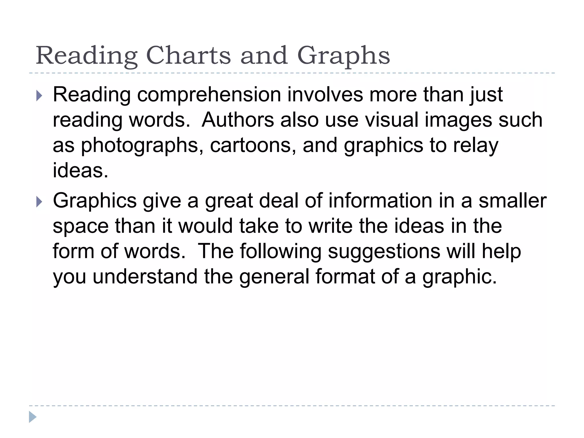 Interpreting charts and graphs | PPTX