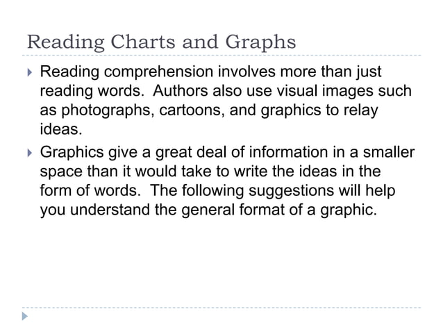Interpreting charts and graphs | PPTX