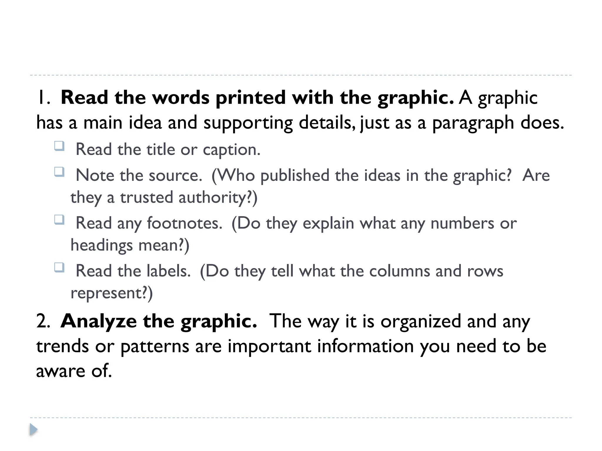 Interpreting charts and graphs, diagrams, | PPTX
