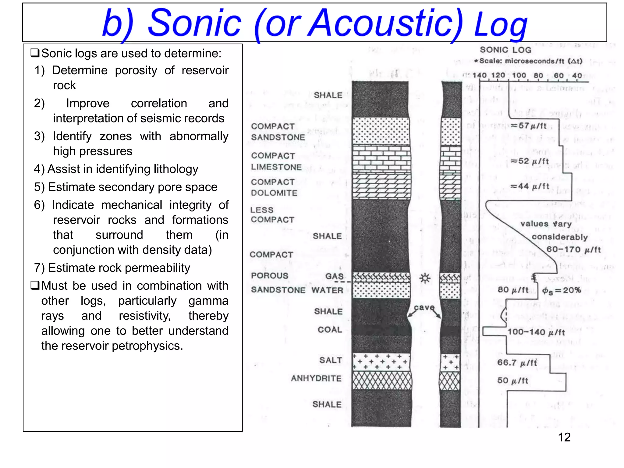 Interpreting geophysical well logs | PDF