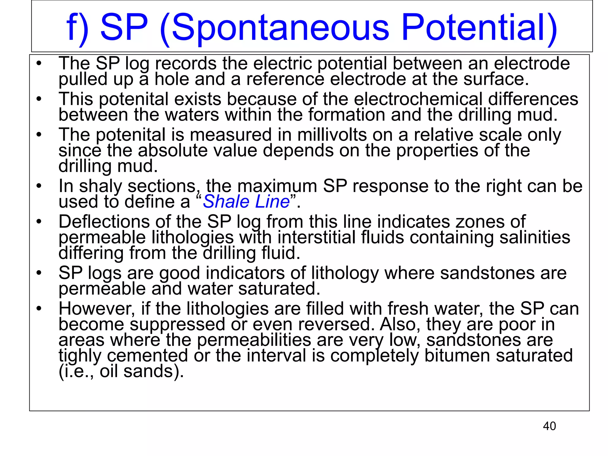 Interpreting geophysical well logs | PDF