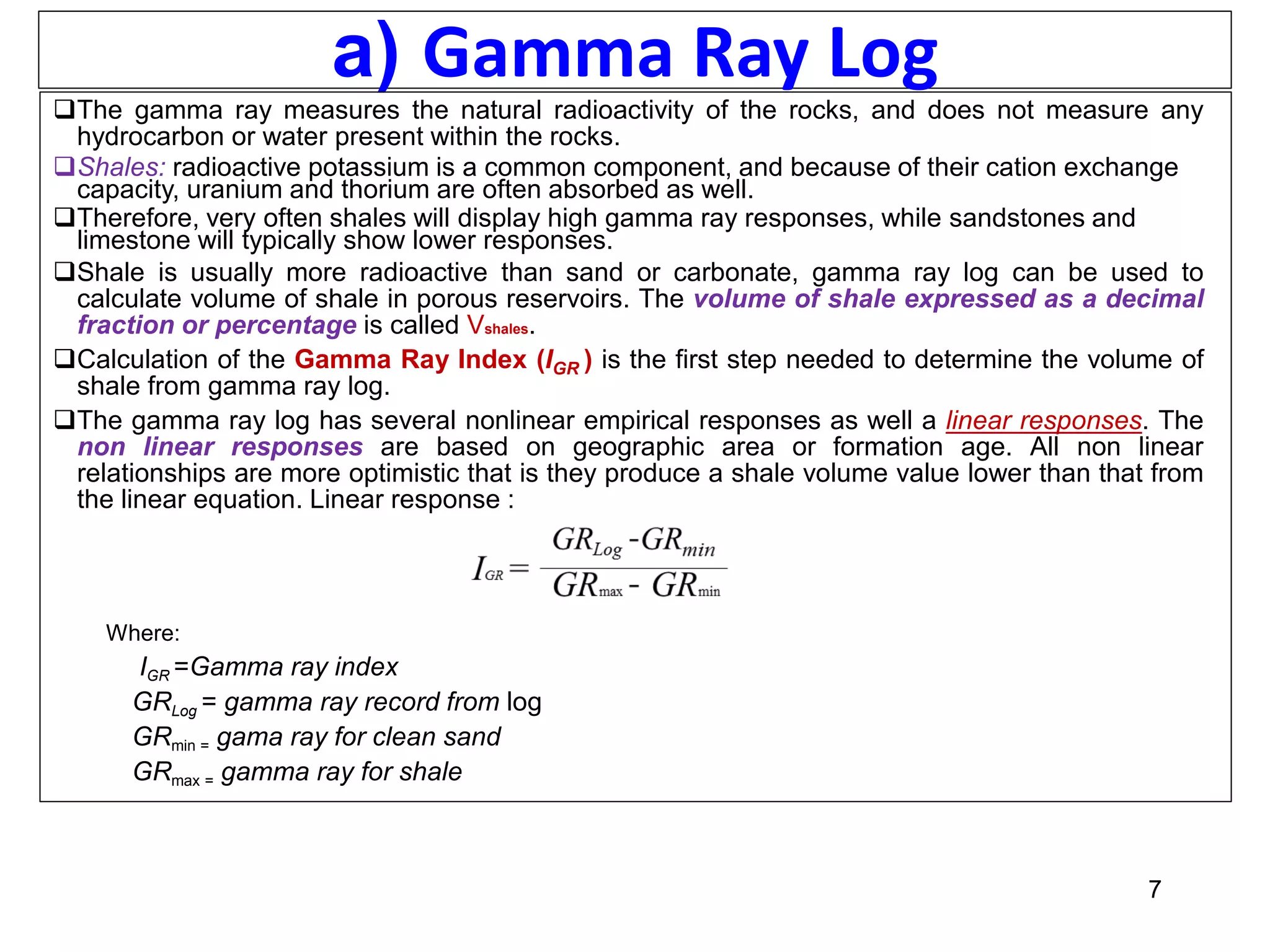 Interpreting geophysical well logs | PDF