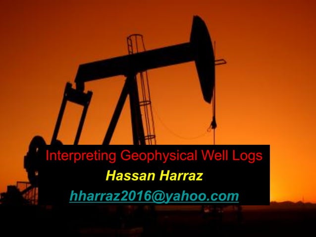 Interpreting geophysical well logs | PDF