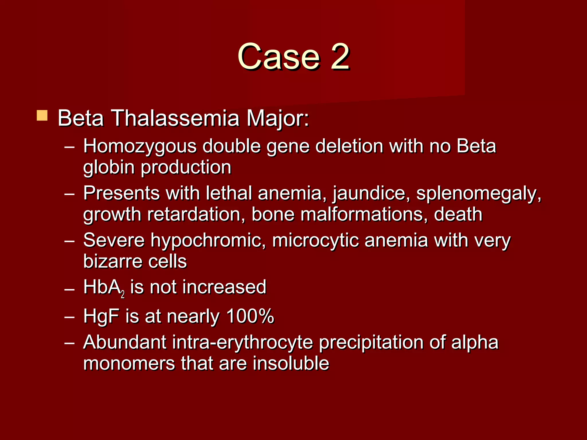 Interpreting Abnormal hemoglobin study | PPT