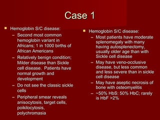 Interpreting Abnormal hemoglobin study | PPT