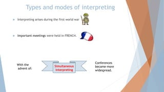 Interpreting history of conferences | PPTX