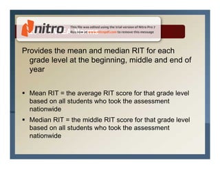Interpreting map results for mps students | PDF