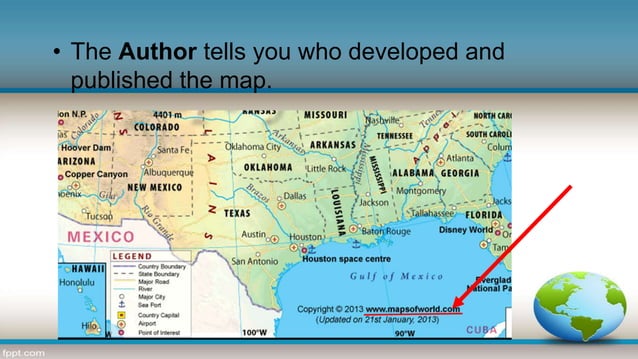 Interpreting maps | PPTX | Geography | Science