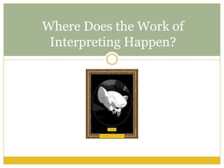 Interpreting models 2 | PPTX