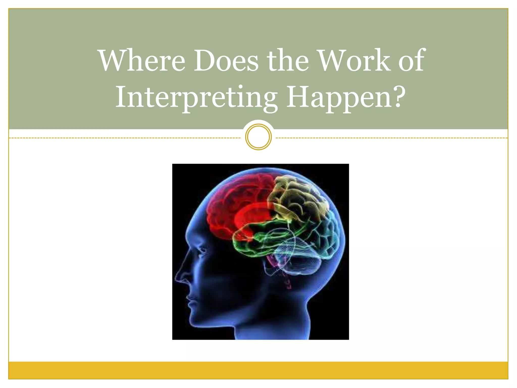 Interpreting models 3 | PPTX