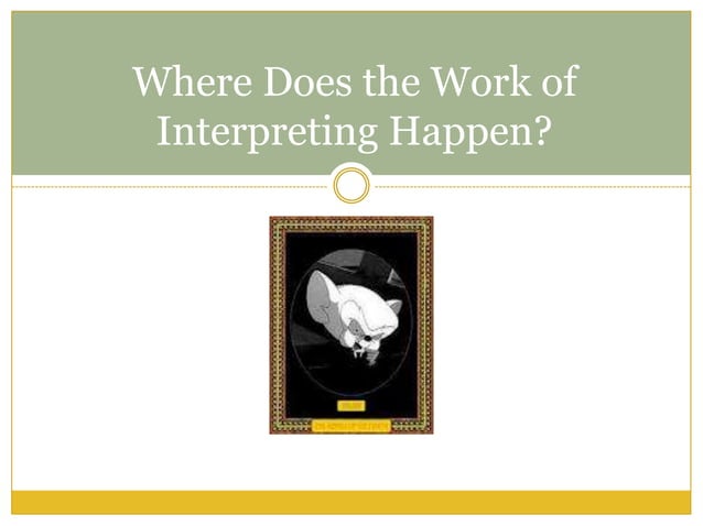 Interpreting models 3 | PPT