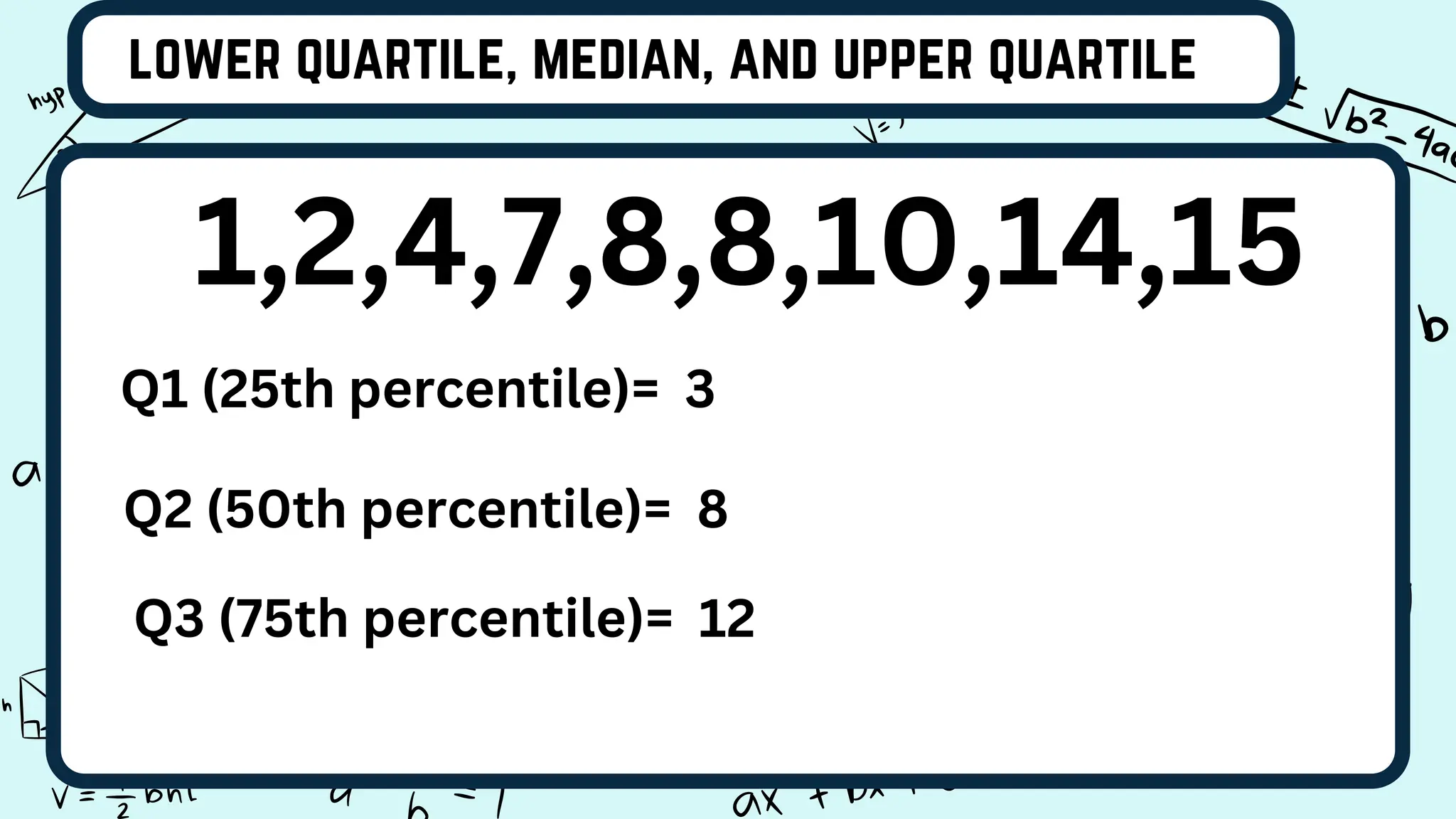 Quartile, Decile, Percentile Presentation in Light Blue Math Doodles.pdf