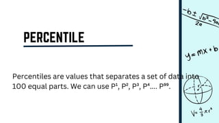 Quartile, Decile, Percentile Presentation in Light Blue Math Doodles.pdf