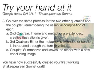 Interpreting Shakespearean Sonnets | PDF