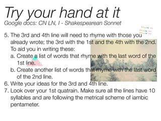 Interpreting Shakespearean Sonnets | PDF