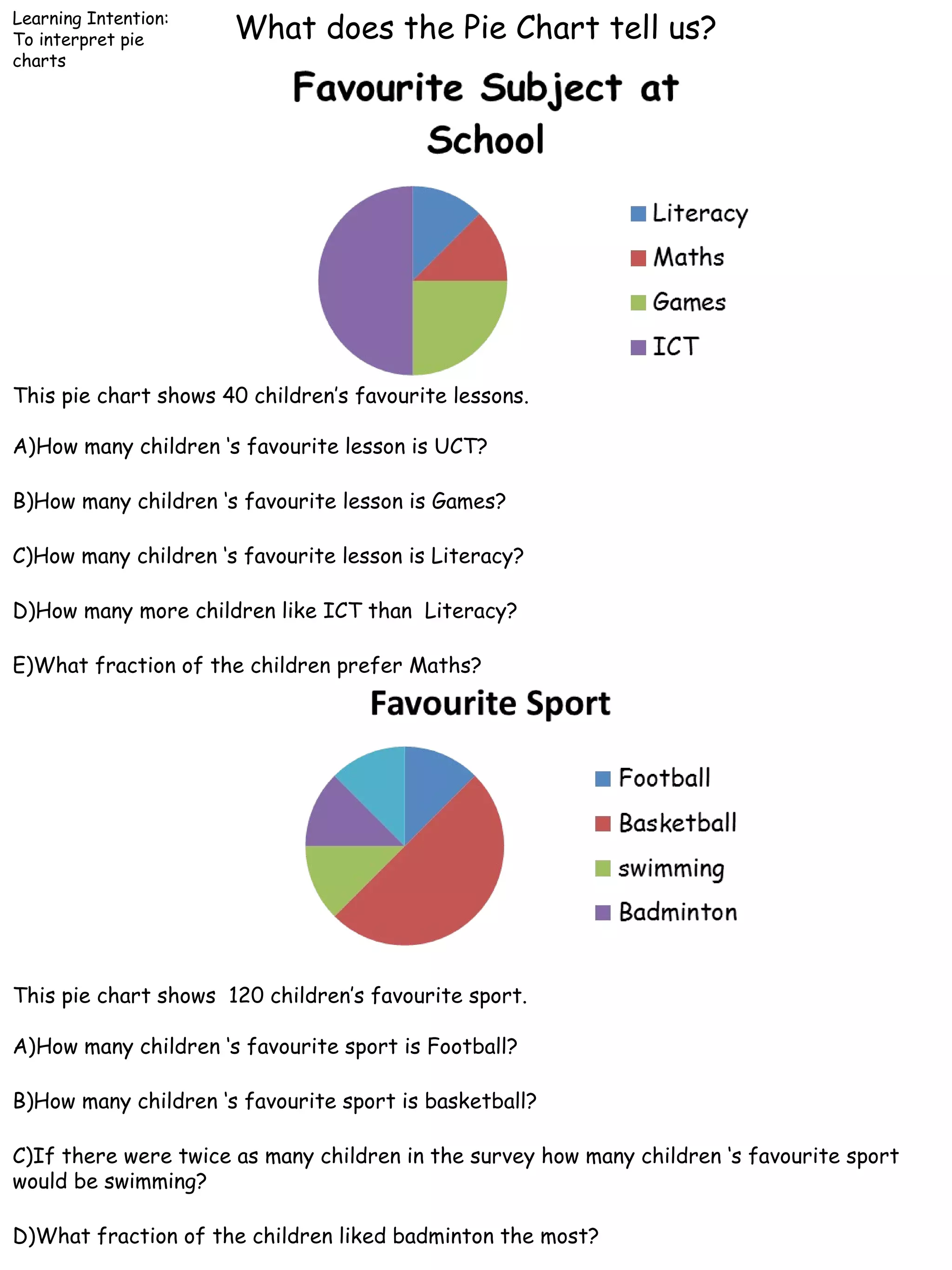 Interpreting simple pie_charts | PPT