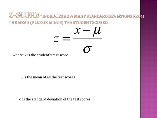 Interpreting Test Scores | PPT