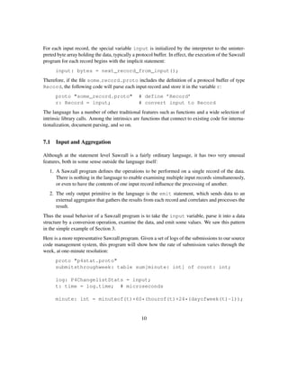 Interpreting the data parallel analysis with sawzall | PDF