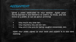 Interpreting Mood of a Poem | PPT