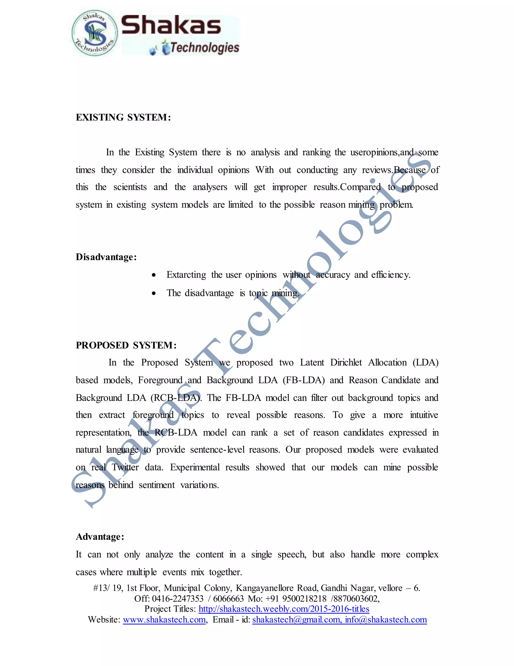 Interpreting the public sentiment variations ons on twitter | PDF