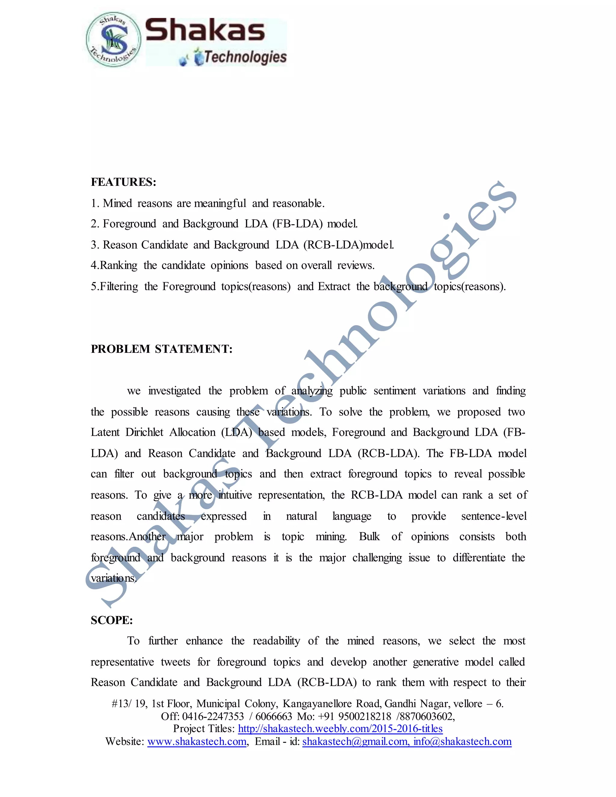 Interpreting the public sentiment variations ons on twitter | PDF