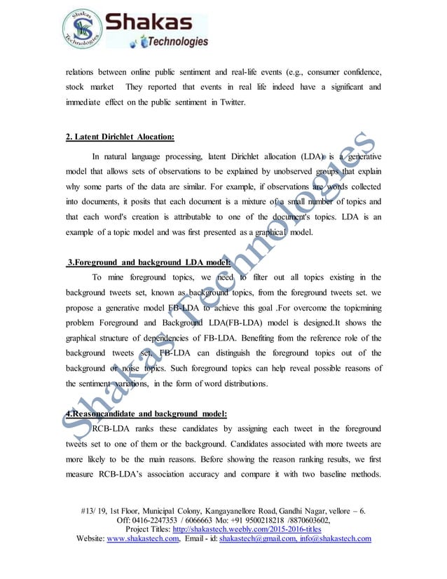 Interpreting the public sentiment variations ons on twitter | PDF