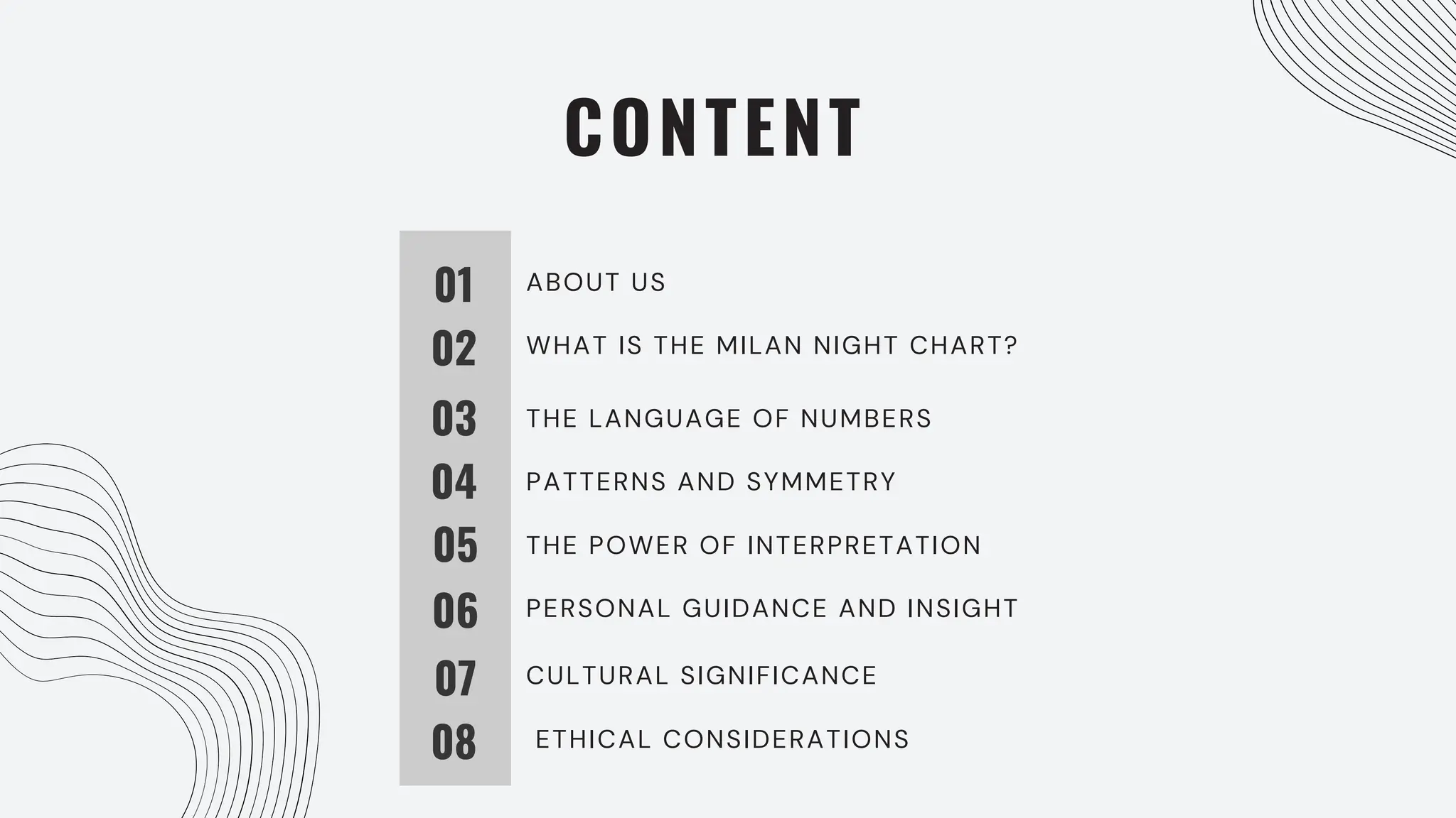 Interpreting the Secrets of Milan Night Chart | PPT