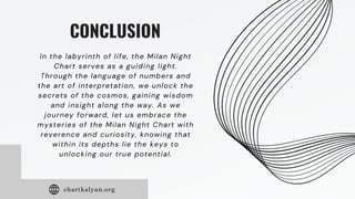 Interpreting the Secrets of Milan Night Chart | PPT