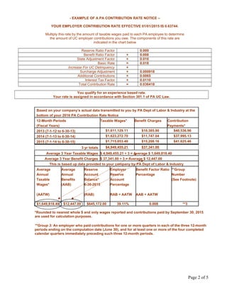Interpreting your pennsylvania unemployment compensation (uc ...