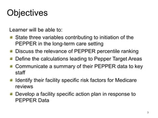 Interpreting Your Skilled Nursing Facility PEPPER | PPTX