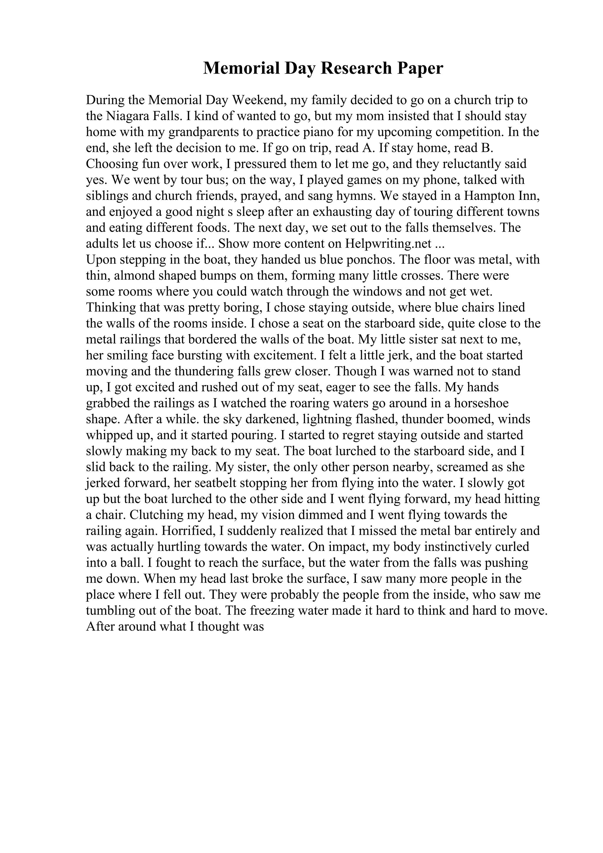 Interpretive Essay Examples | PDF