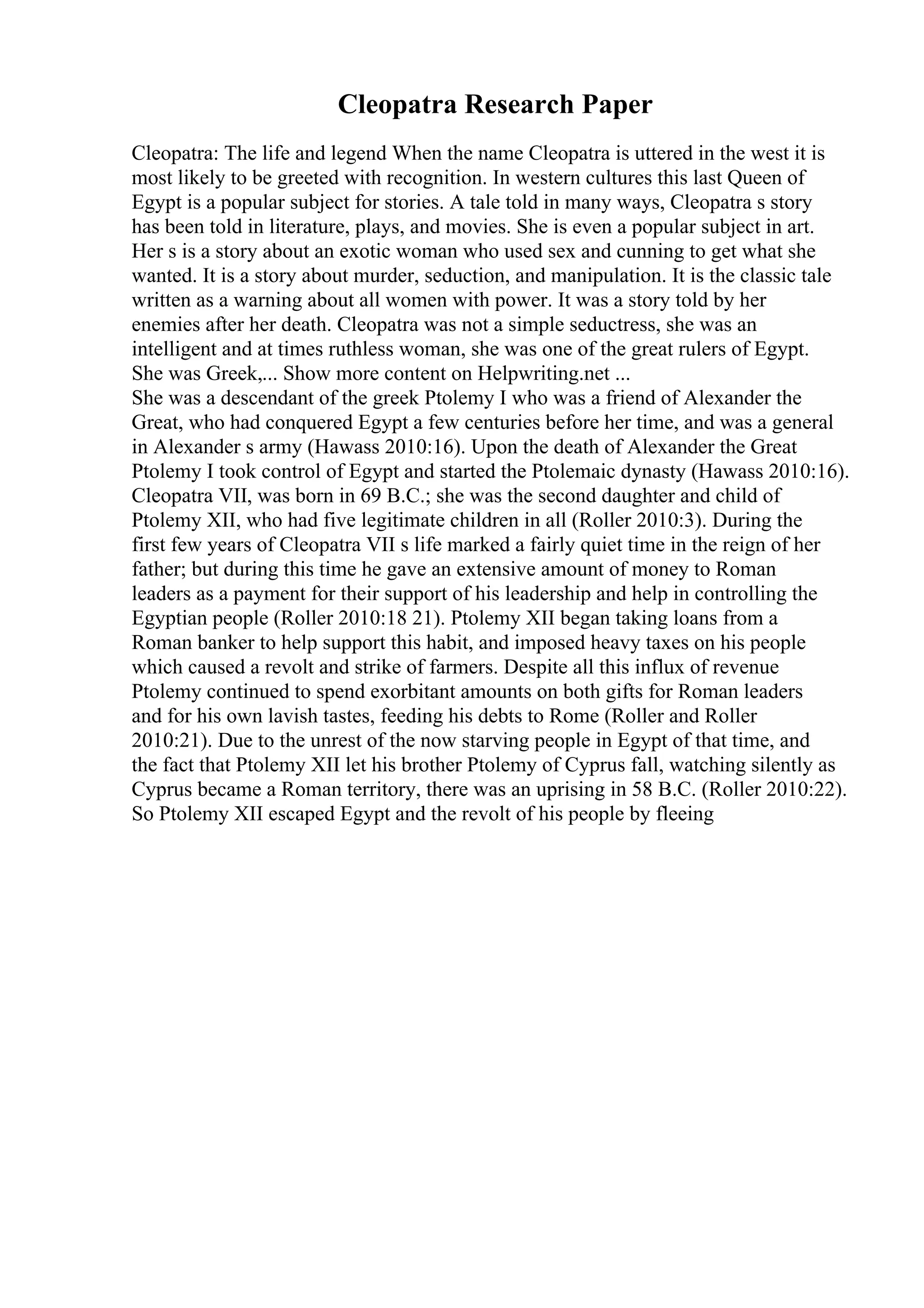 Interpretive Essay Examples | PDF