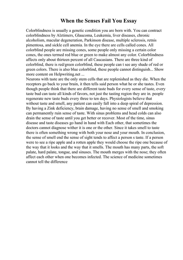 Interpretive Essay Examples | PDF