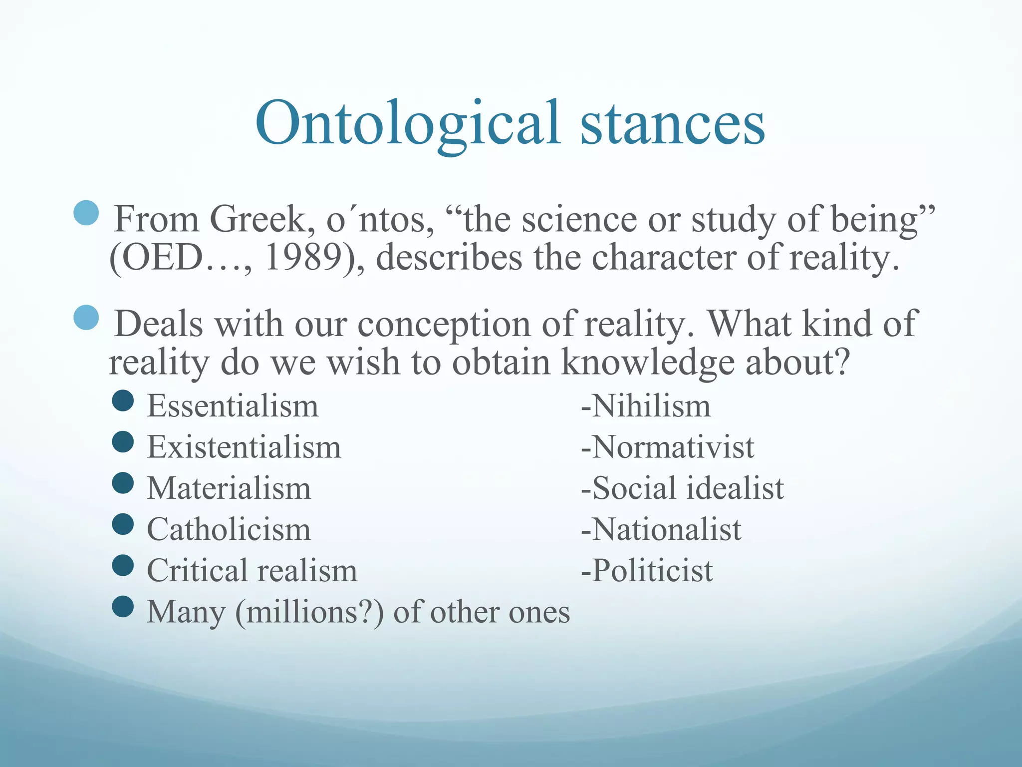 Interpretive frameworks -spring13 | PPT