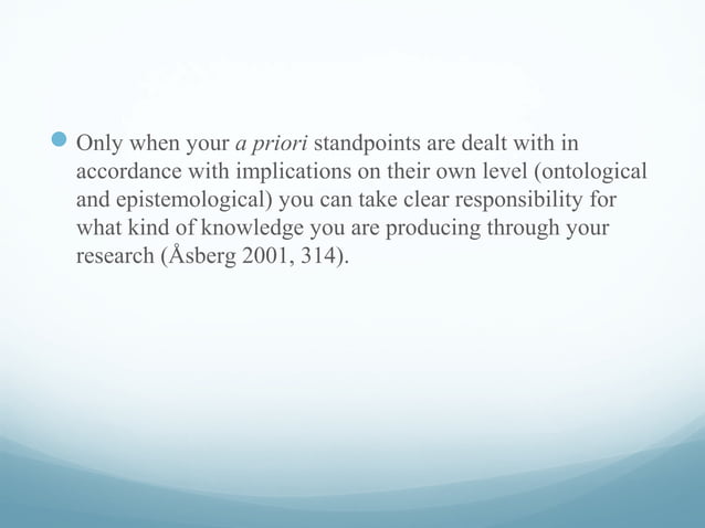 Interpretive frameworks -spring13 | PPT