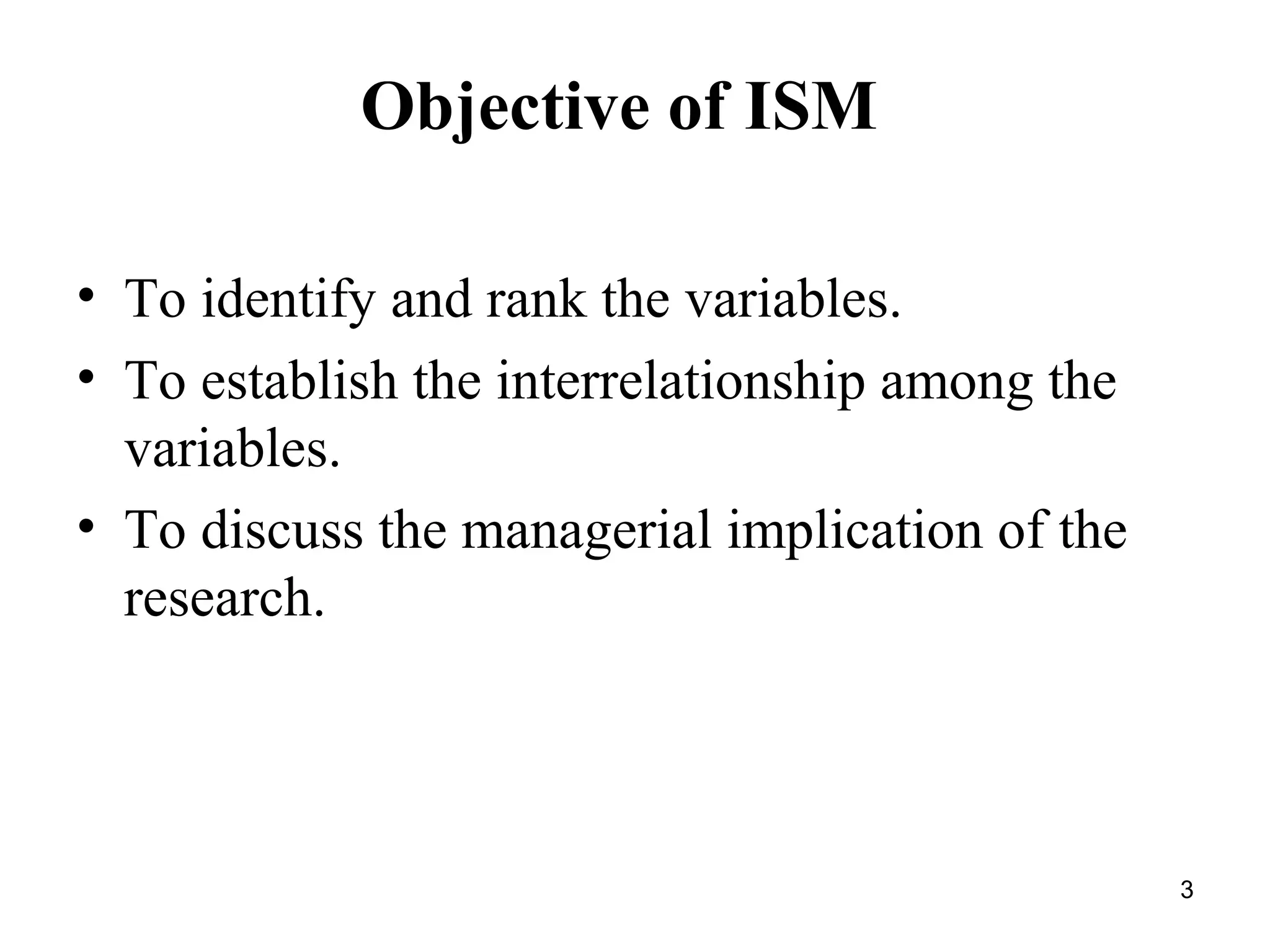 Interpretive structural modeling | PPT