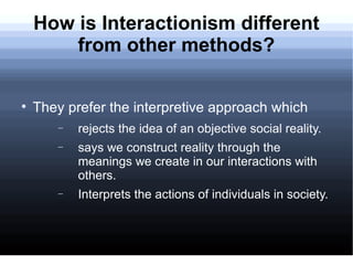 AS Sociology: Interpretivism | PPT