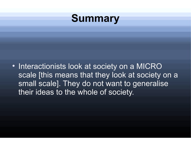 AS Sociology: Interpretivism | PPT
