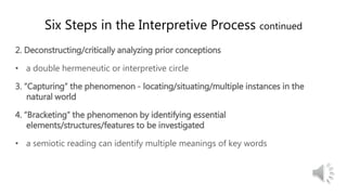 Interpretivist paradigm CTL 1018 - Lesely, Louisa, Noelle | PPTX