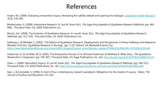 Interpretivist paradigm CTL 1018 - Lesely, Louisa, Noelle | PPTX