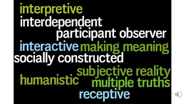 Interpretivist paradigm CTL 1018 - Lesely, Louisa, Noelle | PPT