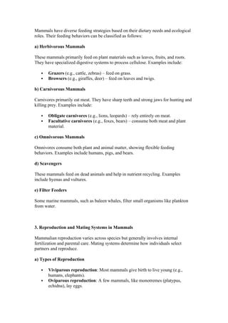 CDACC PRACTICAL INTERPRET MAMMALS CHECKLIST.docxmammals.docx