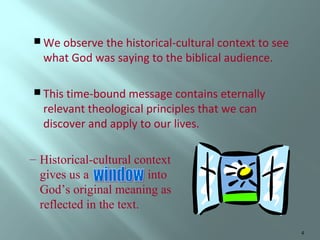 Learning How To Interpret Scripture Through Context | PPT
