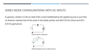 Interpret the diode equivalent circuit | PPTX