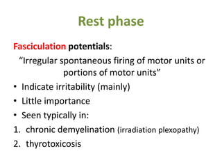 Interpretation of NCS and EMG | PPTX
