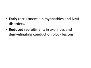 Interpretation of NCS and EMG | PPTX