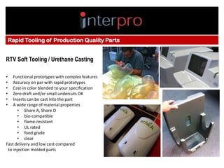 Interpro: 3D printing, additive manufacturing, rapid prototyping and ...