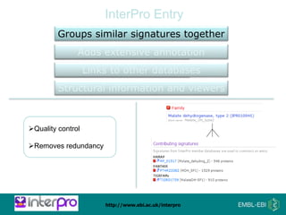InterPro and InterProScan 5.0 | PPTX