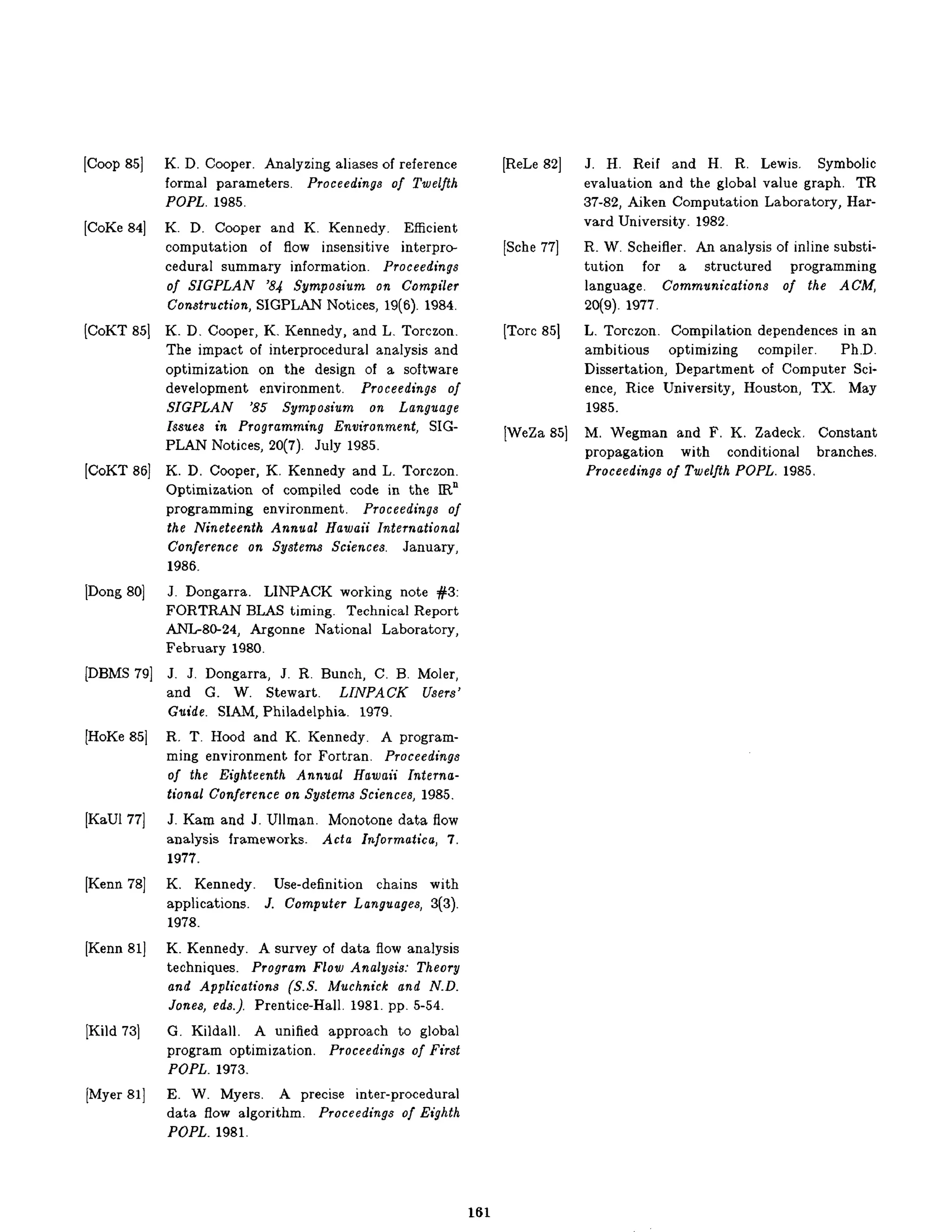 Interprocedural Constant Propagation | PDF